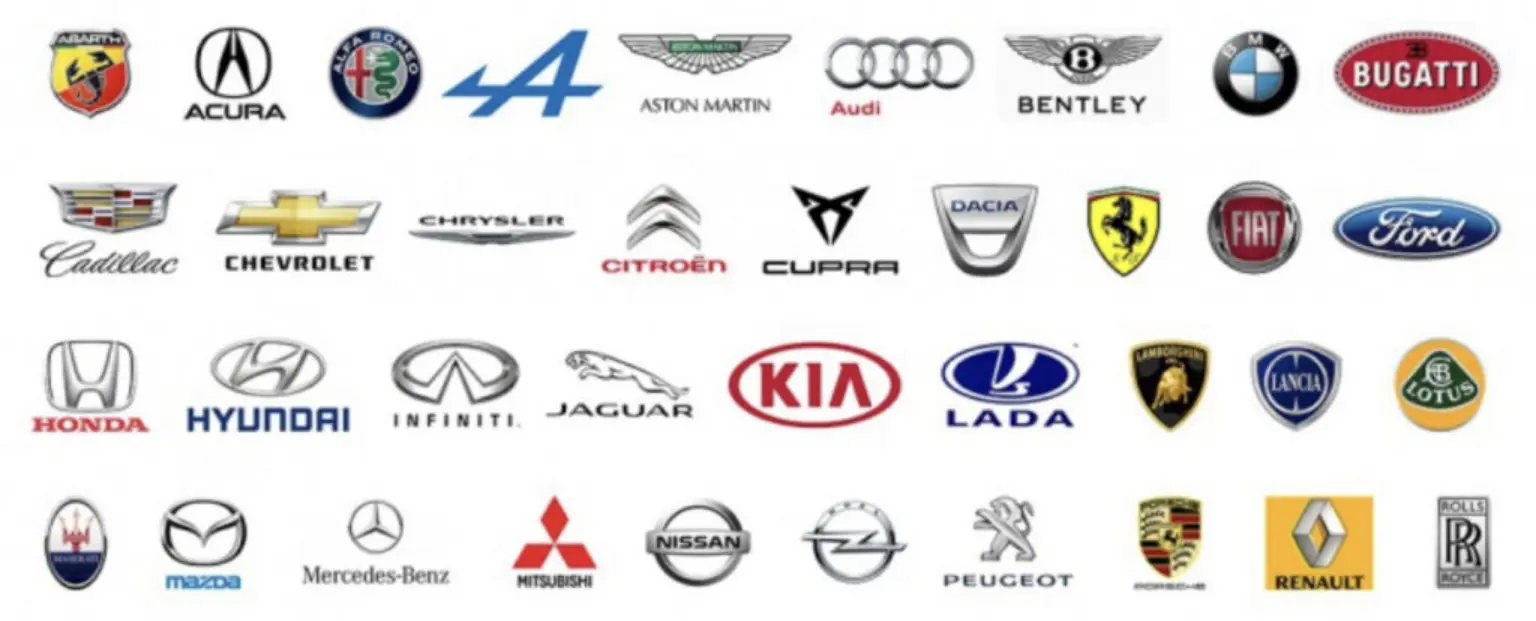 10 marques automobiles à trois lettres à découvrir